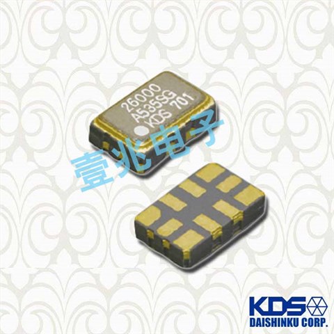 金属面贴片晶振,压控温补晶体振荡器,DSA535SG晶振,1XTQ10000EGA晶振